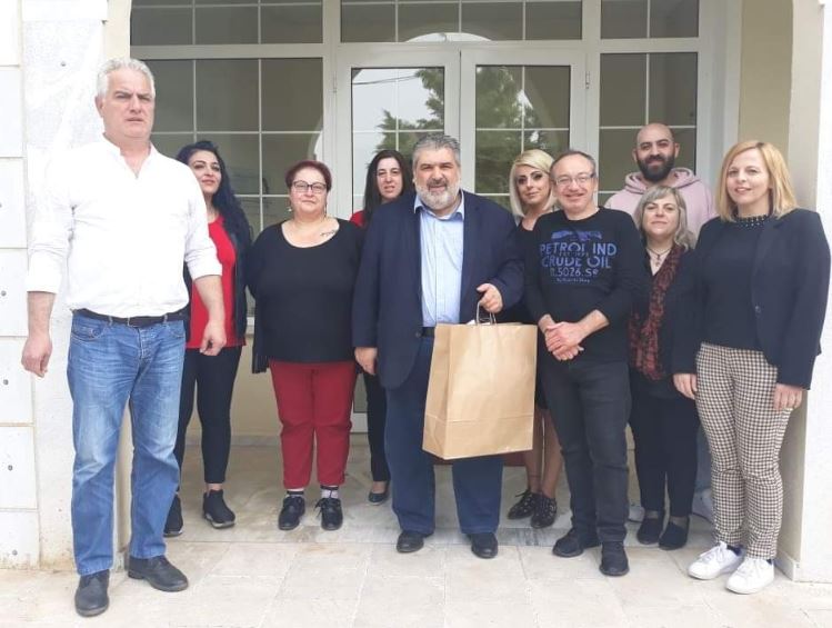» Επίσκεψη του Παναγιώτη Πλακεντά στο Ειδικό Εργαστήρι Πτολεμαΐδας.
