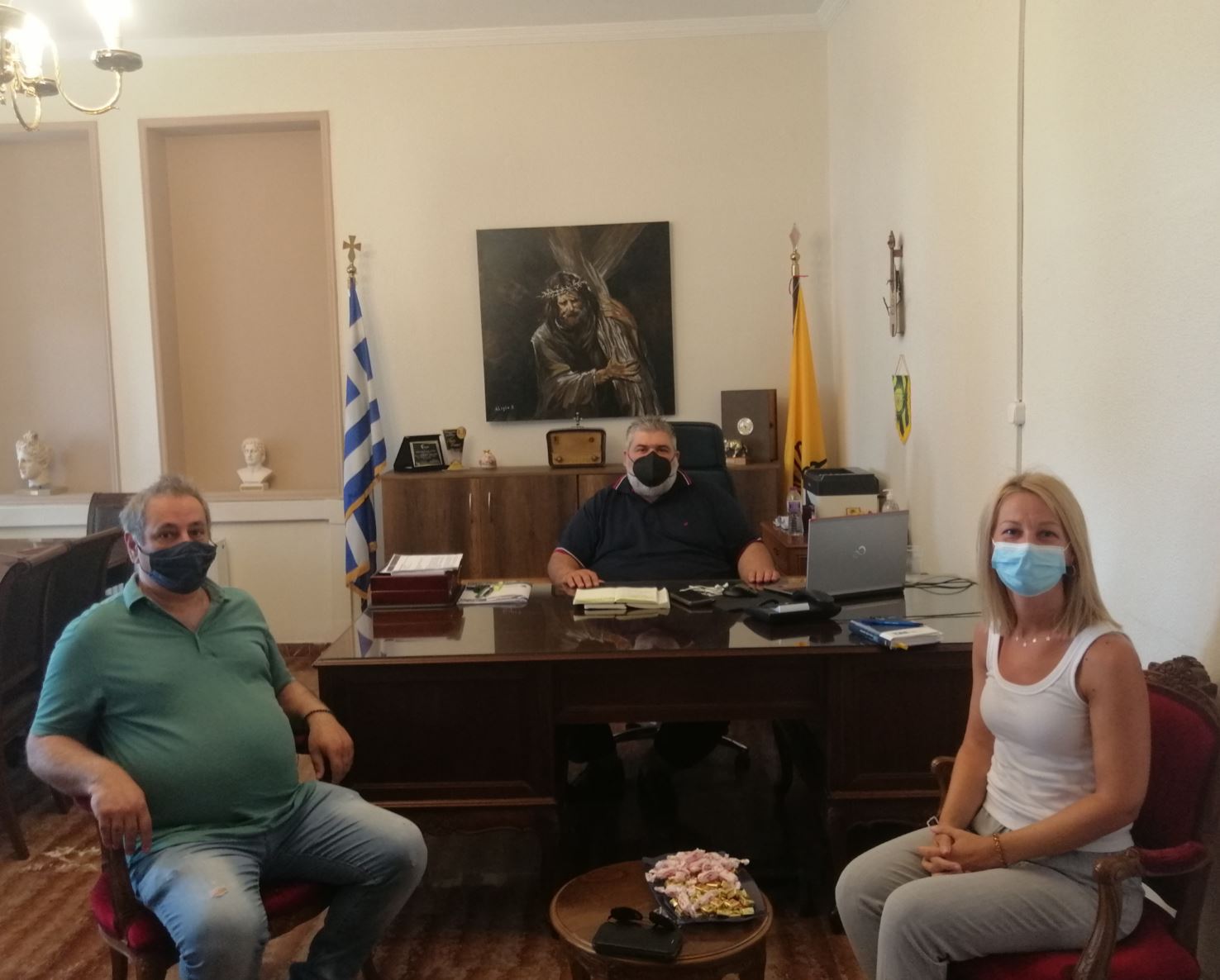 » Συνάντηση του Προέδρου του ΤΕΕ/ΤΔΜ Νίκου Συλλίρη με τον Δήμαρχο ...