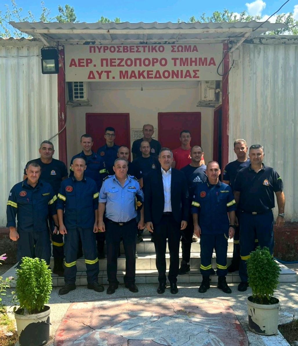 » Ο Στάθης Κωνσταντινίδης, Βουλευτής Π.Ε Κοζάνης, μετά την επίσκεψή του ...