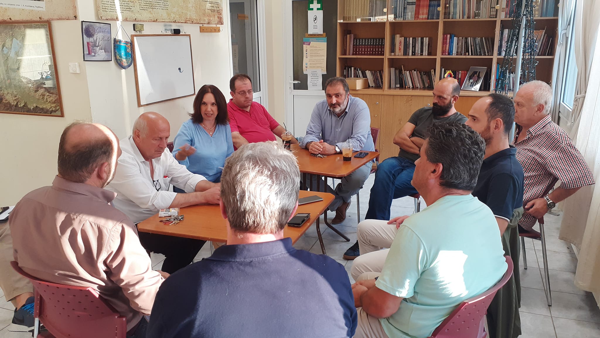 » Κλιμάκιο της Ν.Ε. ΣΥΡΙΖΑ Κοζάνης με τη βουλευτή Καλλιόπη Βέττα στον ...