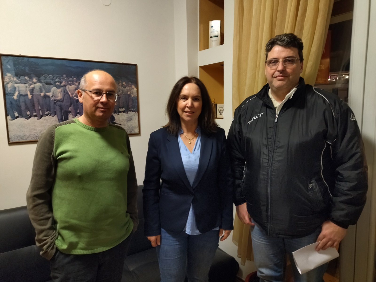 » Καλλιόπη Βέττα: «Συνάντηση με τον Σύλλογο Υπαλλήλων Ο.Τ.Α. Ν. Κοζάνης»