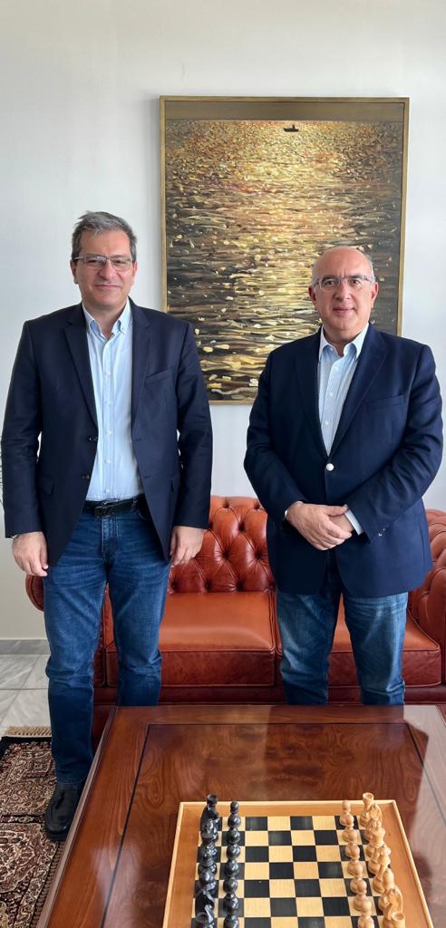 » Σε εγκάρδιο κλίμα πραγματοποιήθηκε συνάντηση του πρώην Υφυπουργού ...