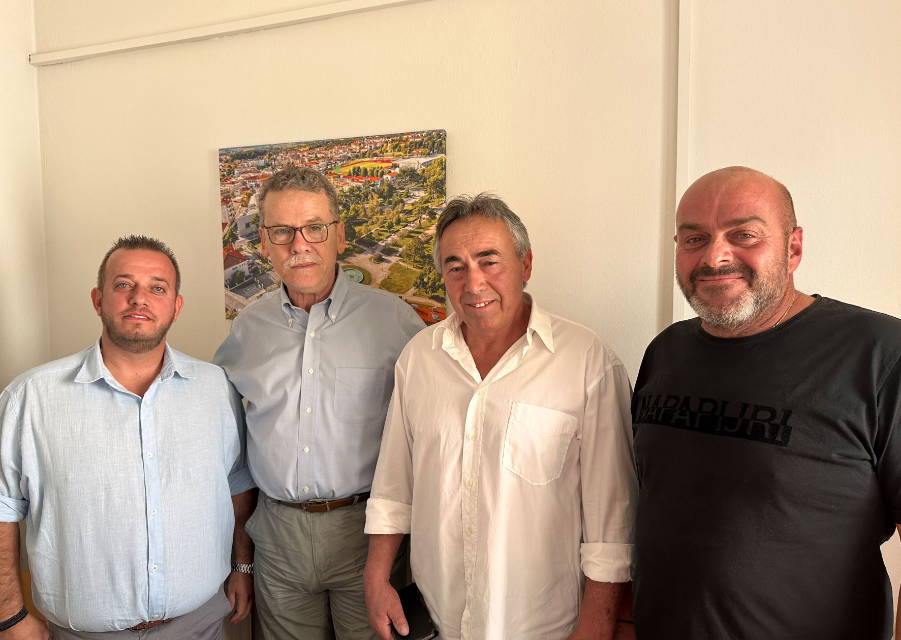 » Οι πρόεδροι των Κοινοτήτων Τετραλόφου, Αγίου Χαραλαμπου και ...