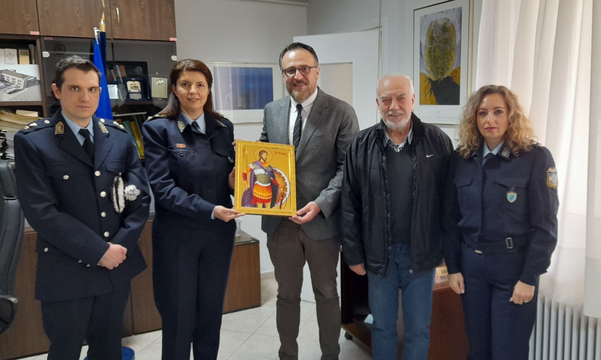 » Αντιπροσωπεία αστυνομικών των Υπηρεσιών της Γενικής Περιφερειακής ...