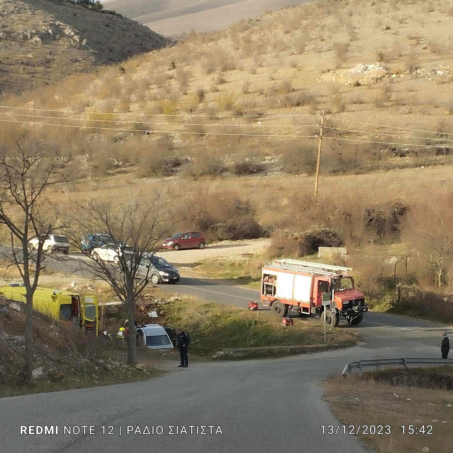 » kozan.gr: Τροχαίο ατύχημα έξω από τη Σιάτιστα, κάτω από το ΒΙΟΠΑ ...