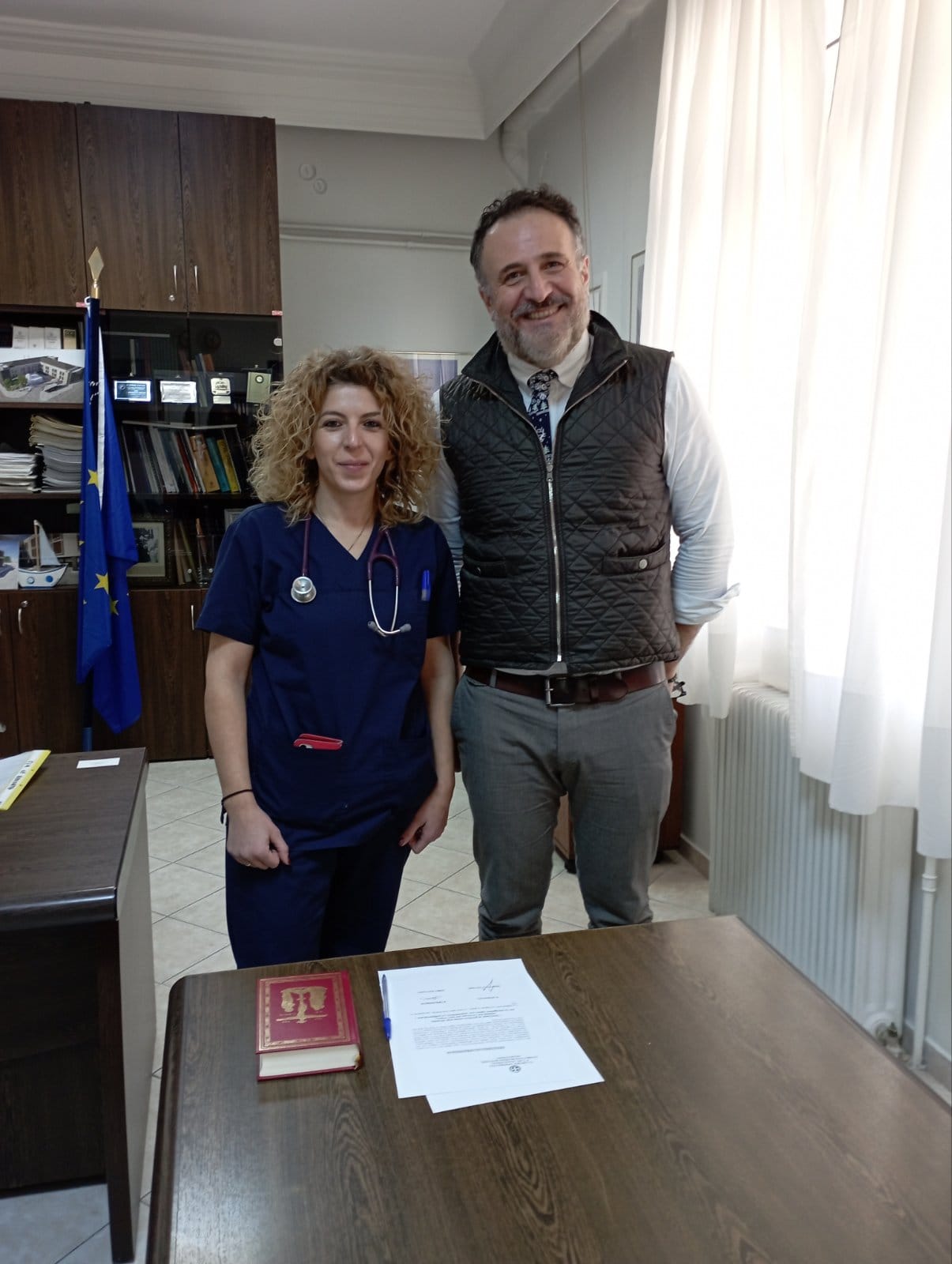 » Μαμάτσειο νοσοκομείο Κοζάνης: “Ορκίστηκε κι ανέλαβε υπηρεσία ως ...