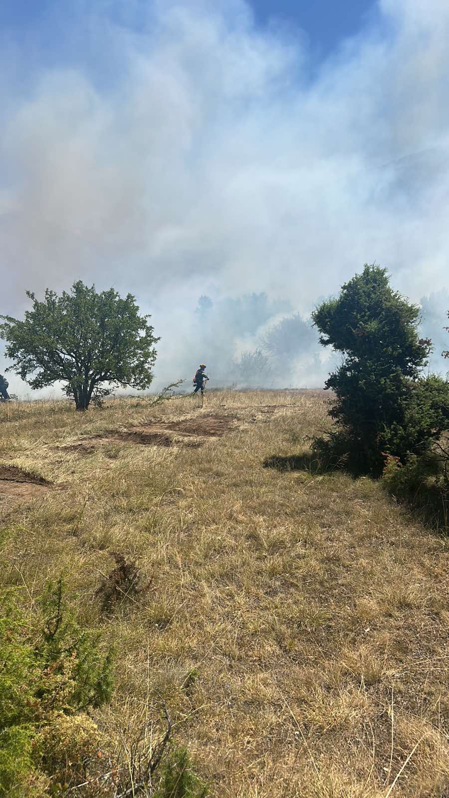 » kozan.gr: Ώρα 13:20:Σε εξέλιξη η μεγάλη φωτιά στη θέση “Παναγία” έξω από την Κοινότητα ...